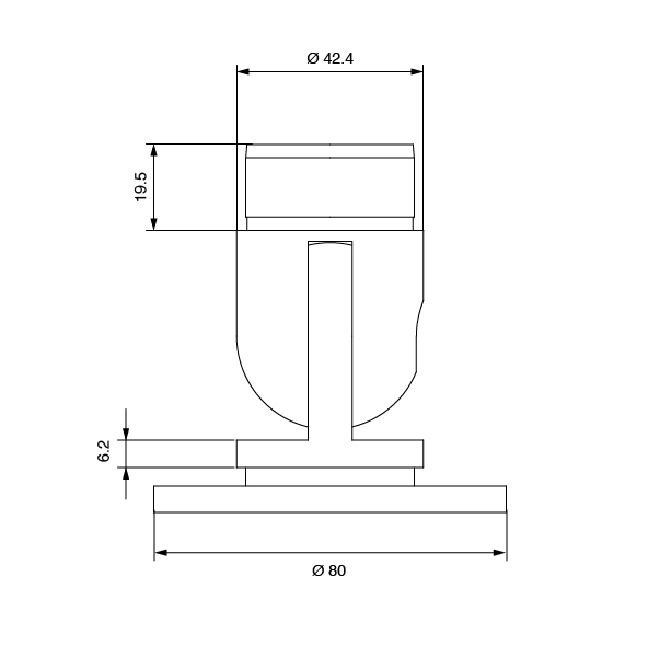 Adjustable Wall Flange | Product