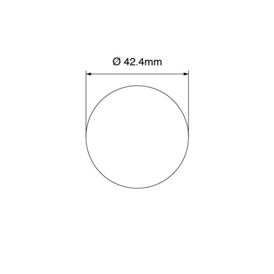 Slotted End Cap | Trade Balustrade