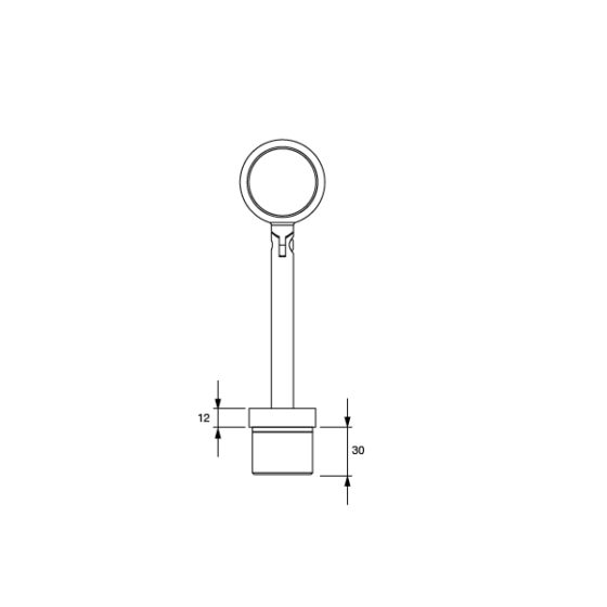 Adjustable Hoop Post Saddle | Product