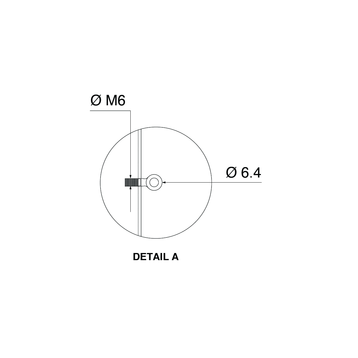 Wire Rope Post — Mid | Trade balustrade | Wire Rope Balustrade