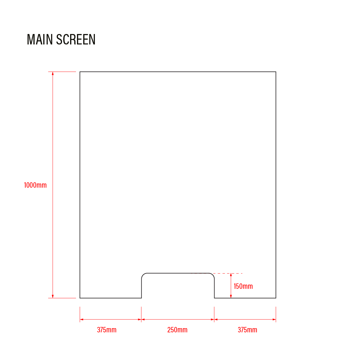 Protective Glass Cough Guard | Product