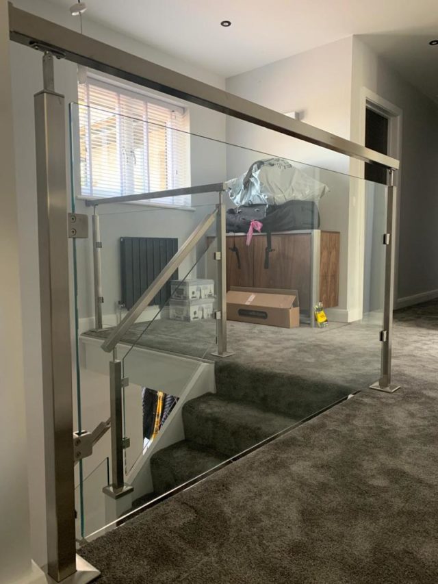 Custom Square Post & Rail System - Daventry | Showcase